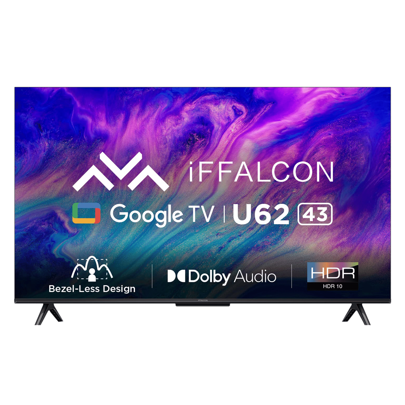 Buy iFFALCON U62 109.22 cm (43 inch) 4K Ultra HD LED Smart Google TV with Built-in Google ...